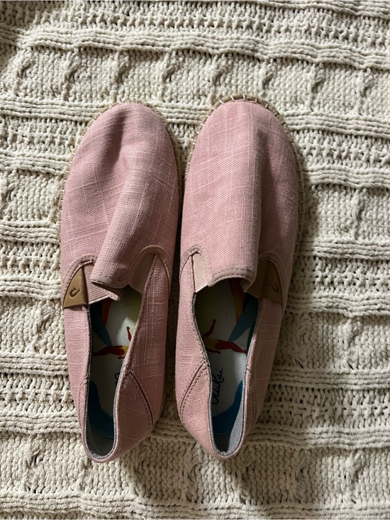 OluKai | Shoes | Olukai Pink Slipon Loafers | Poshmark